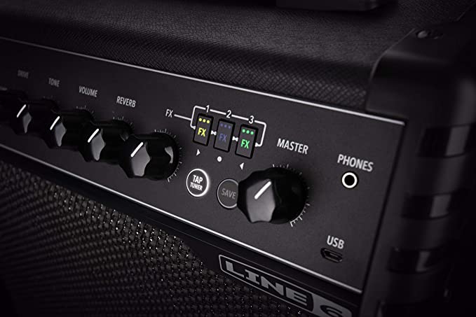 Line 6 Spider V 20 MKII 1x8" 20-watt Modeling Combo Amfi (Siyah ...